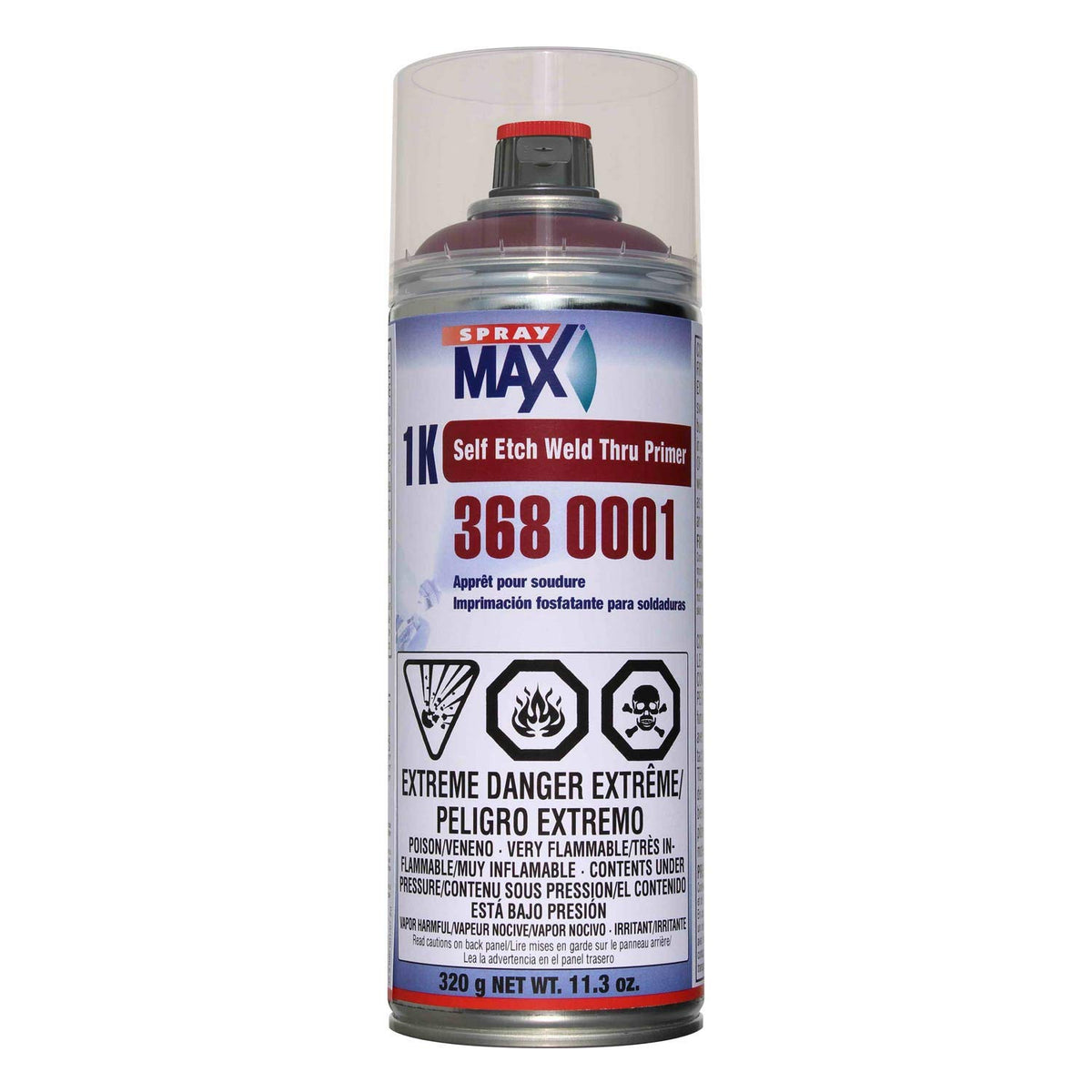 SPRAYMAX 1K SELF ETCHING PRIMER WELD-THRU RED-BROWN 11.3oz – PLUS PBE ...