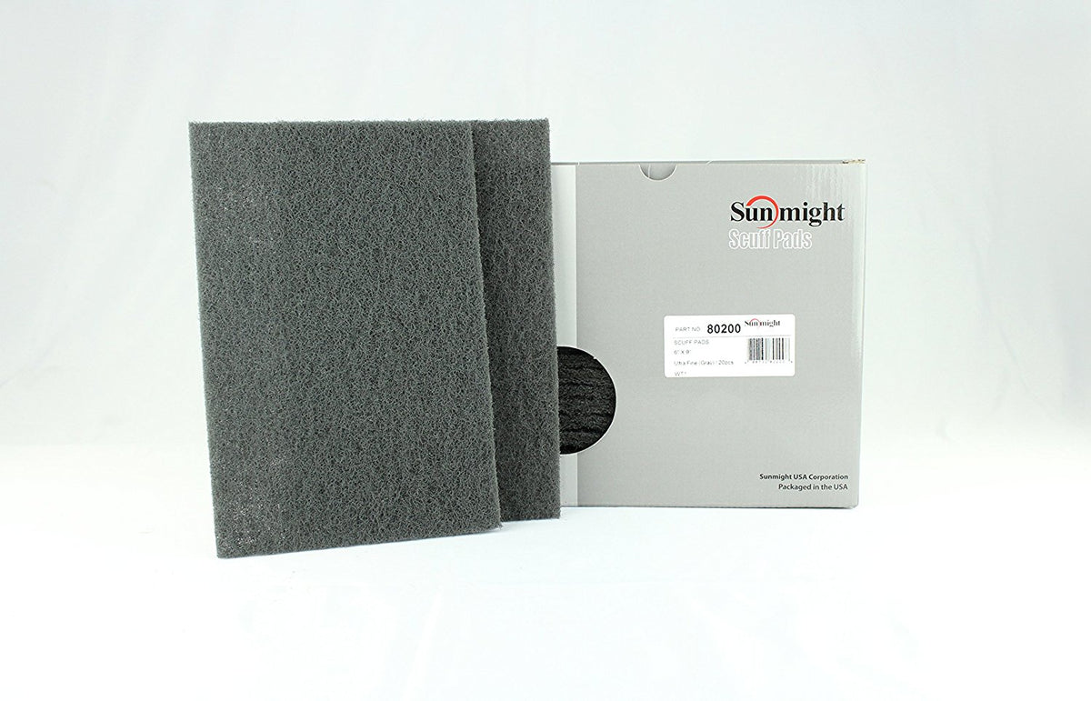 SCUFF PAD 6x9 GRAY ULTRA FINE (20PCS) EQUIV.7448 – PLUS PBE DISTRIBUTORS