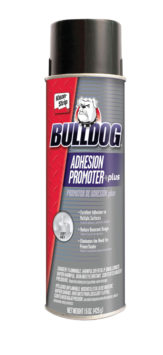 BULLDOG ADHESION PROMOTER PLUS SPRAY 15oz (ELIM. PRIMER/SEALER) – PLUS ...