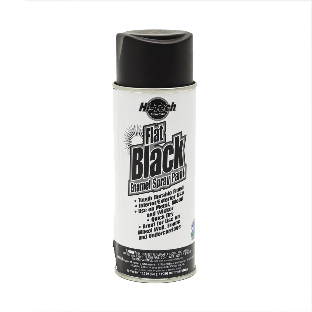 FLAT BLACK SPRAY ENAMEL 12oz – PLUS PBE DISTRIBUTORS